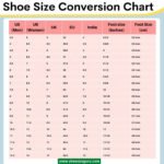 Shoe Size Conversion Charts & Table » US | UK | IND.| EURO