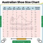 Australian Shoe Size Conversion Chart » US | UK | EU etc.